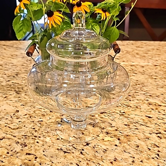 Hobby Lobby | Dining | 95 In Tall Candy Dish With Lid | Poshmark